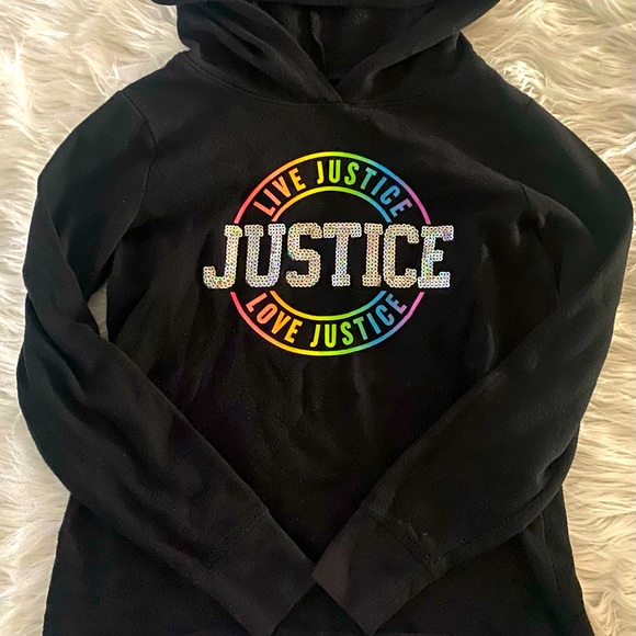 Justice | Jackets & Coats | Justice Girls Sweater Hoodie | Poshmark